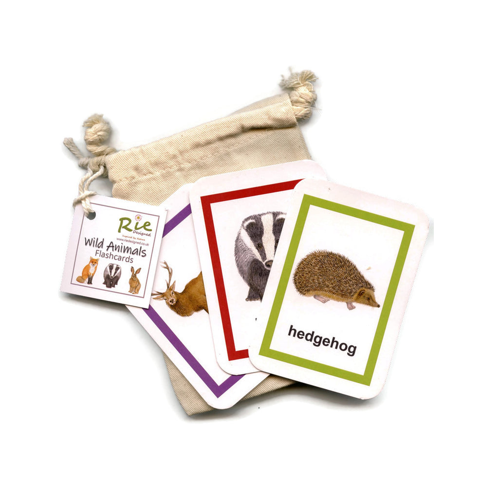 Flash Cards - Wild Animals – Meadow in My Garden